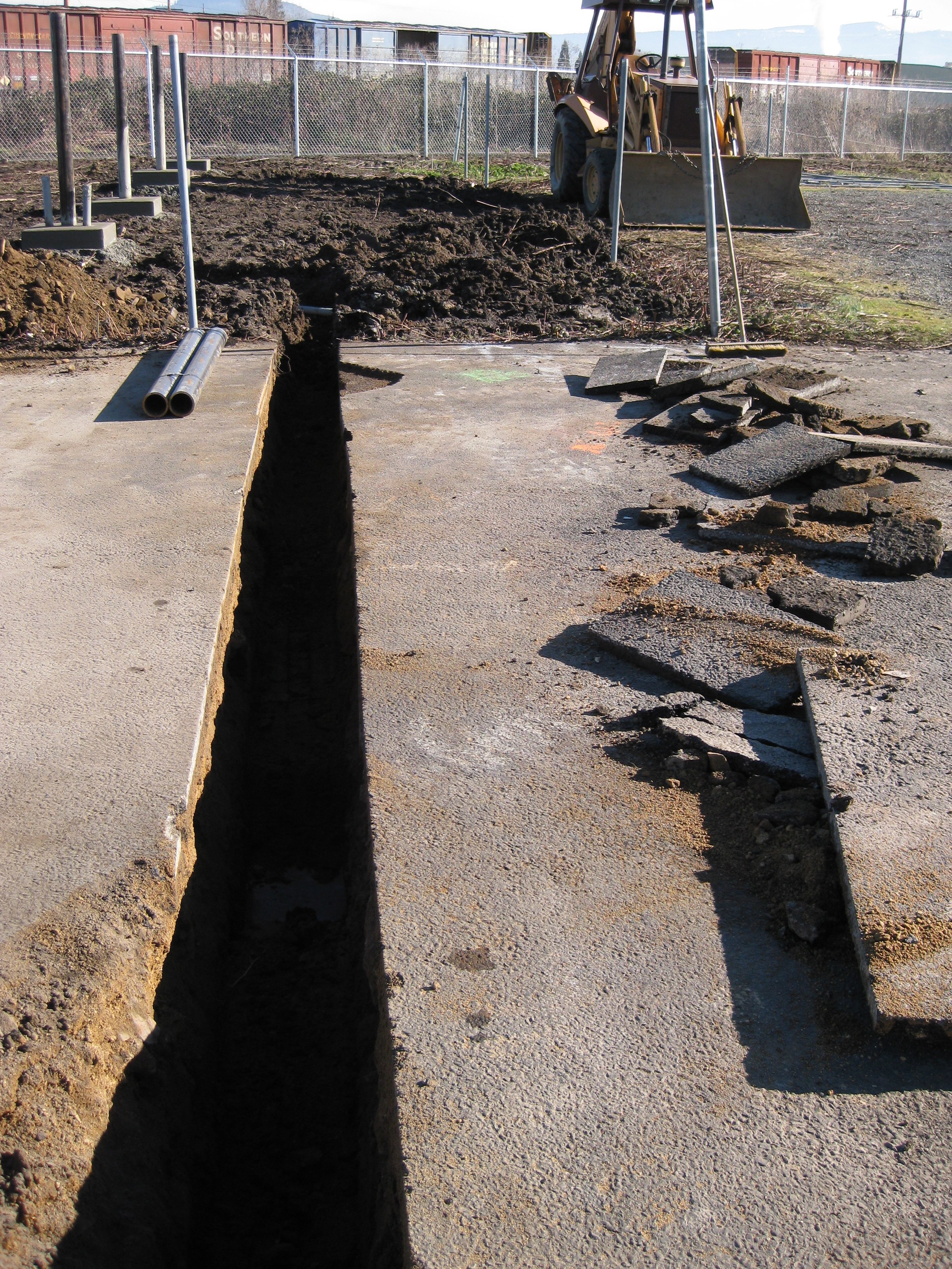 SOLAR INSTALL part 3: TRENCHING, CONDUIT, and ASPHALT – AirScape ...